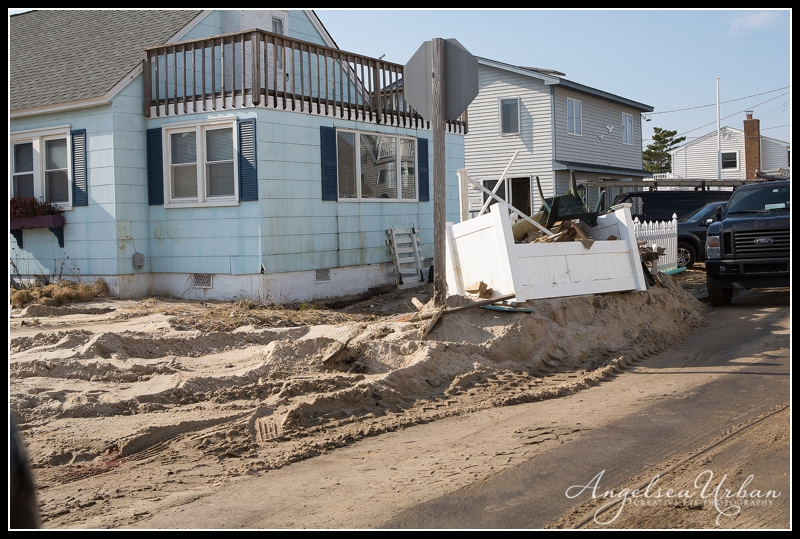 And so the clean up begins | Post Hurricane Sandy at Long Beach Island ...