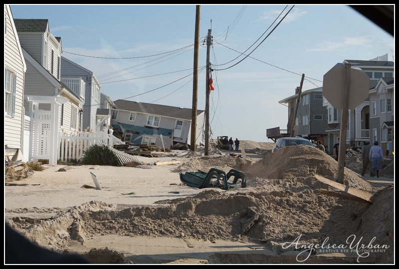 And so the clean up begins | Post Hurricane Sandy at Long Beach Island ...